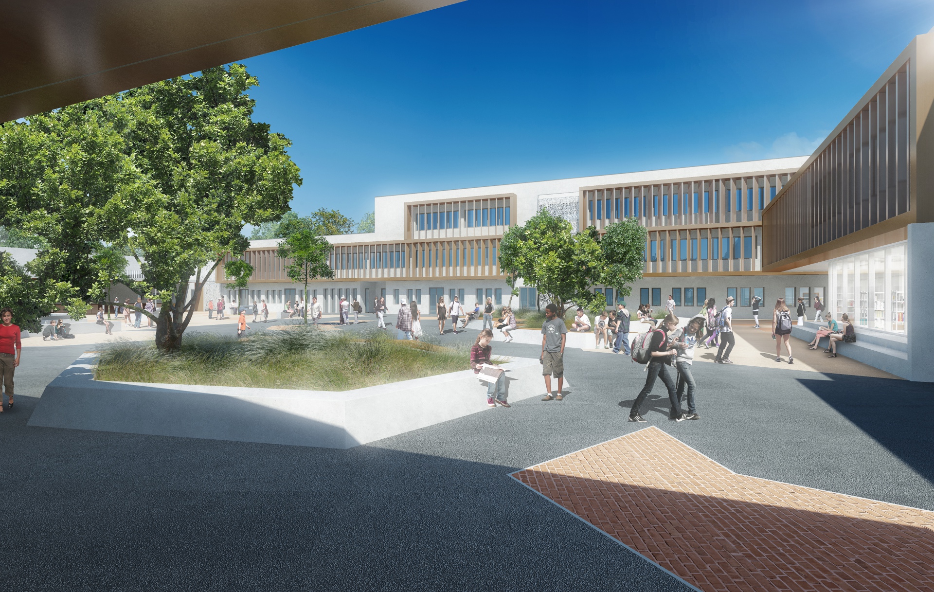 Collège Saint Simon – Toulouse (31) » Gastel Paysages, atelier de ...